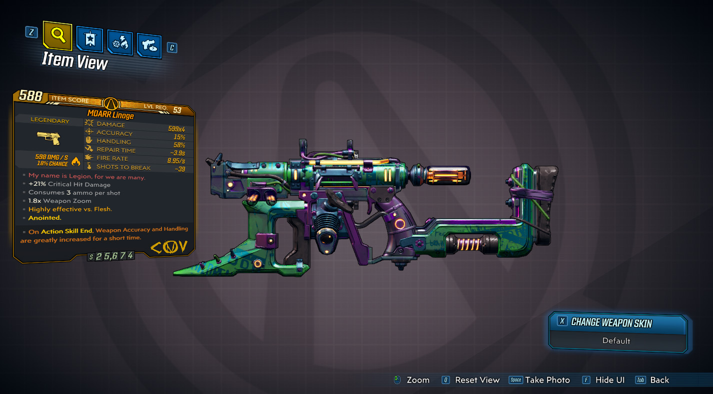 Buy Cheap Borderlands 3 Pc Items & BL3 Legendary Weapons | Aoeah.Com